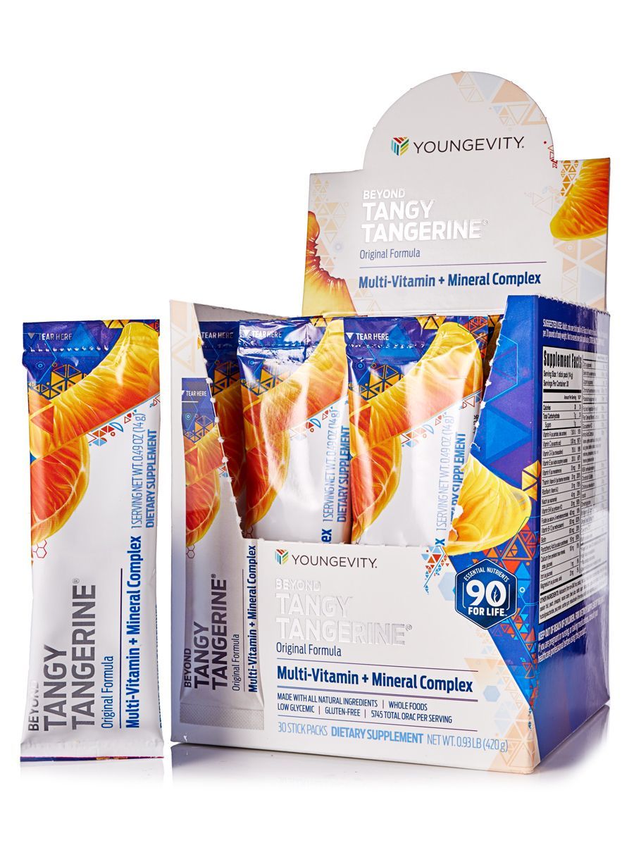 Beyond Tangy Tangerine Packets - Box 30 Packets – Healing With Minerals